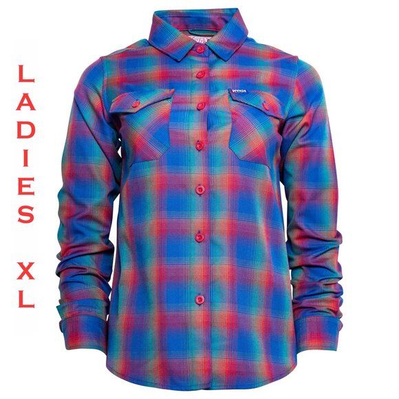 DIXXON | Tops | Dixxon Flannel Chucky Flannel Shirt Womens Xl Horror ...